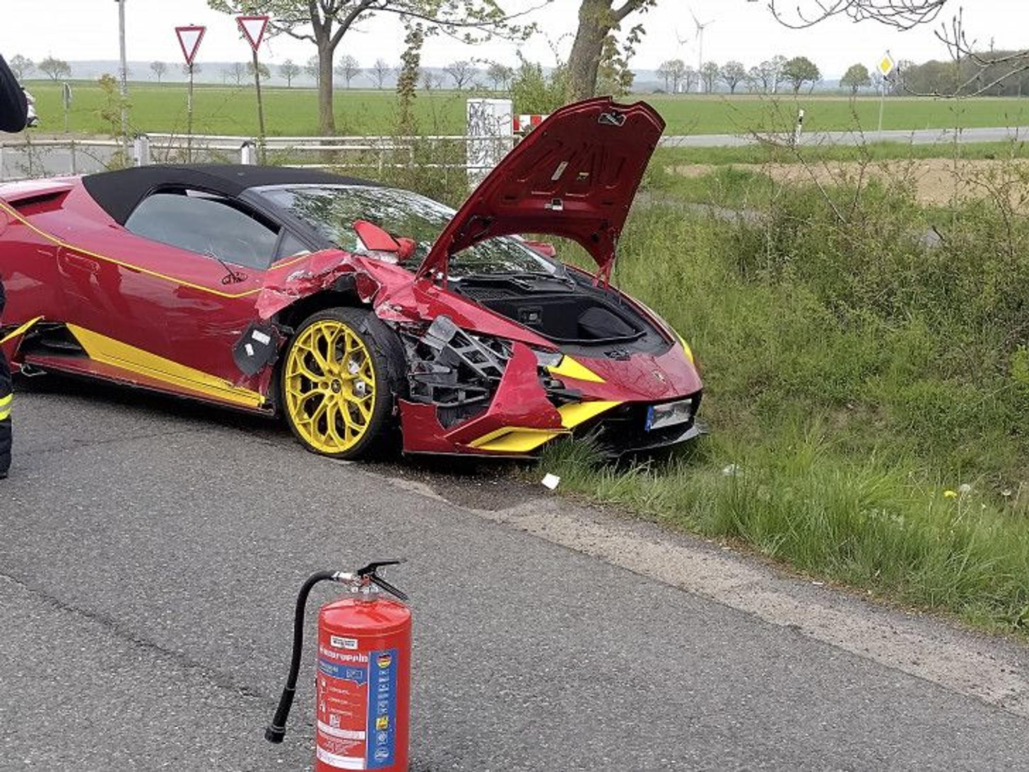 Unfall Mit Lamborghini